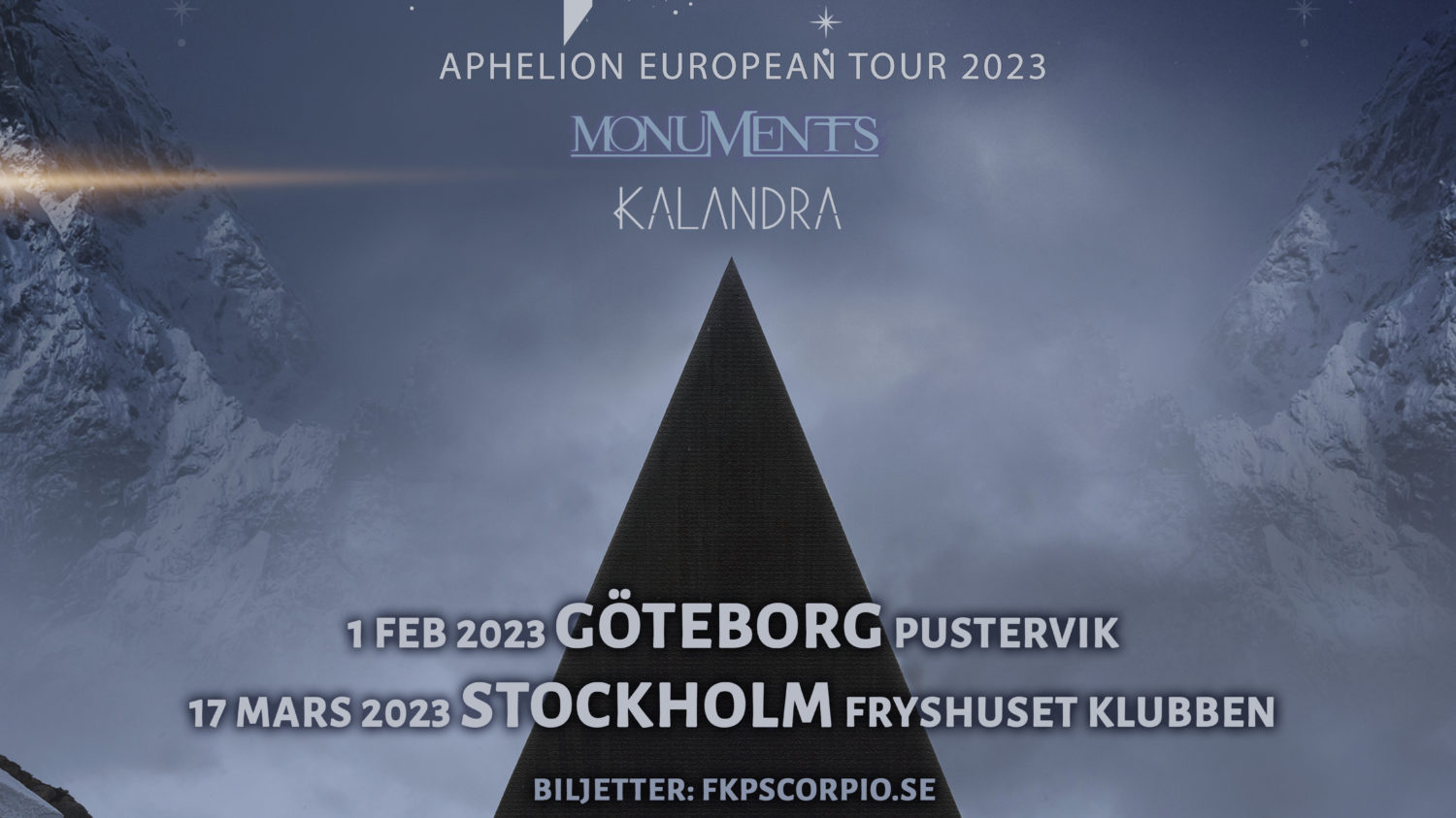 Leprous + Kalandra + MONUMENTS